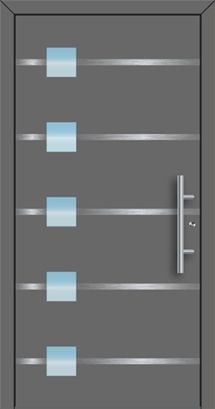 Ryterna RD100 Ryterna Entrance Doors Aluminium | Ryterna Entrance Doors from The Garage Door Centre